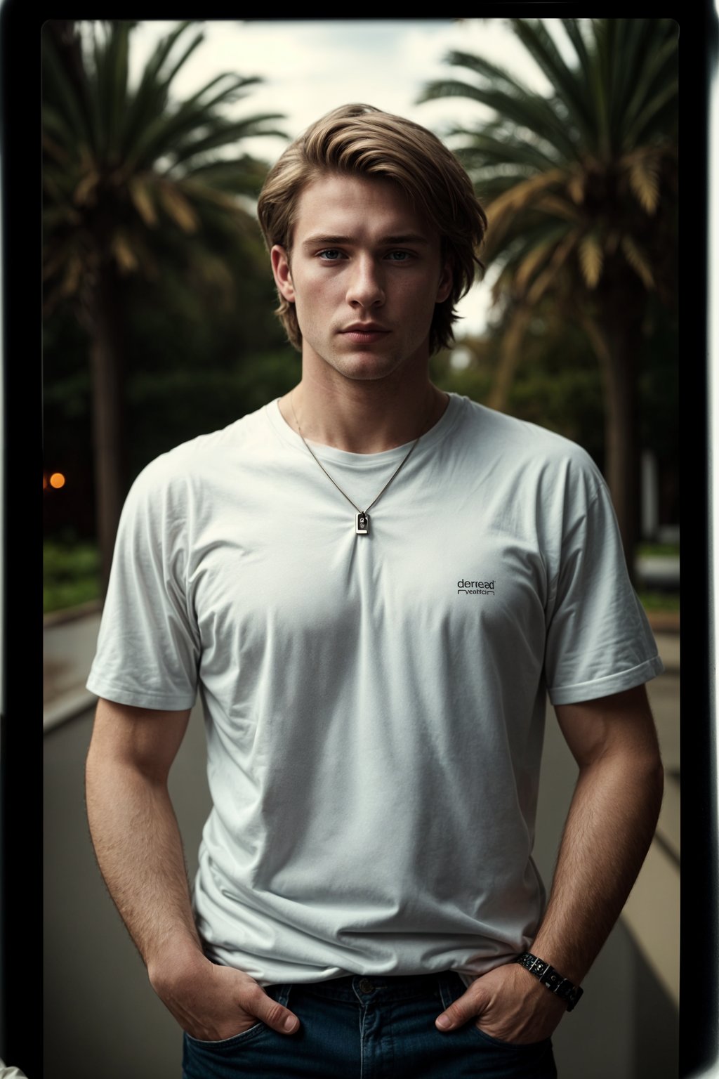 Man in polaroid classic photograph posing for photo outside - #9286920 ... Man in polaroid classic photograph posing for photo outside - #9286920 ...
